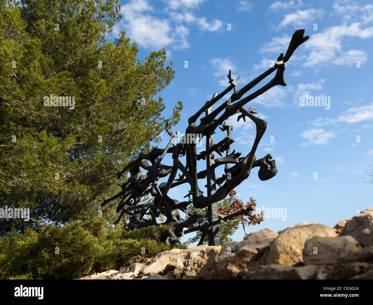 The Yad Vashem Holocaust memorial site in Jerusalem, Israel Stock Photo ...