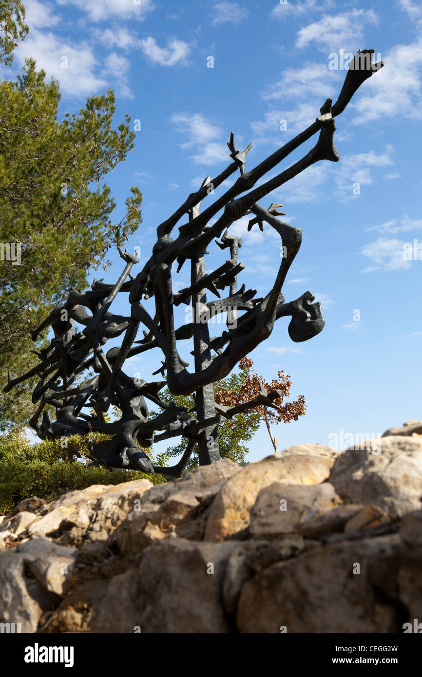 The Yad Vashem Holocaust memorial site in Jerusalem, Israel Stock Photo ...