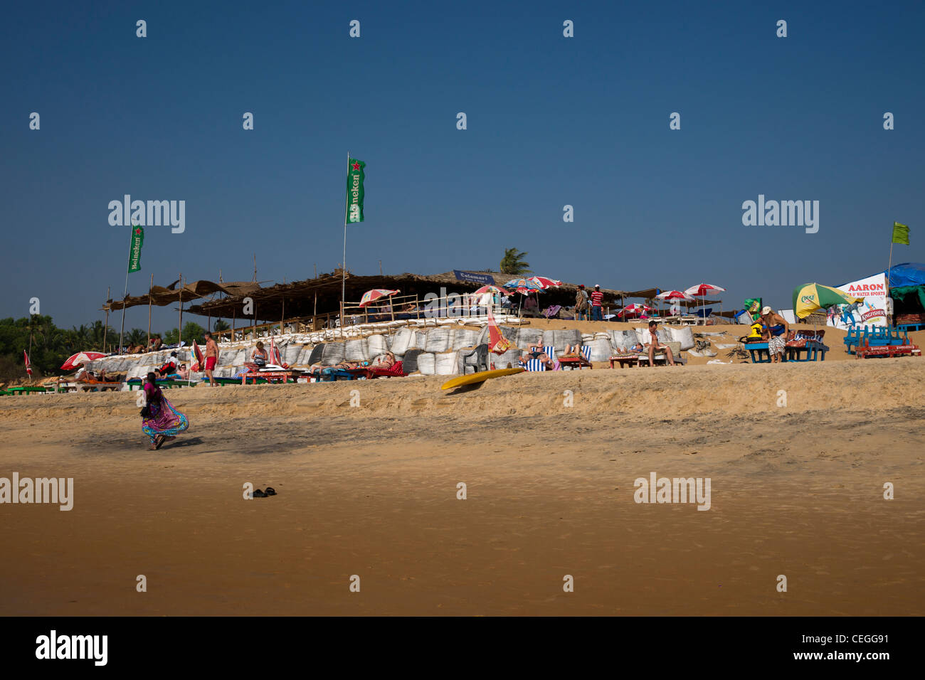 Coastal erosion at Sinquerim, Goa, India Stock Photo - Alamy