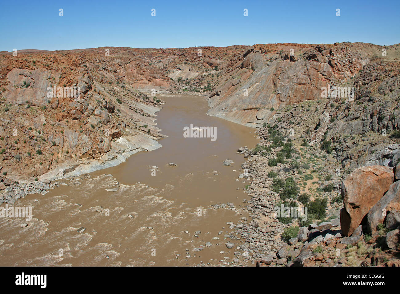 Oranje River at Augrabies Stock Photo - Alamy