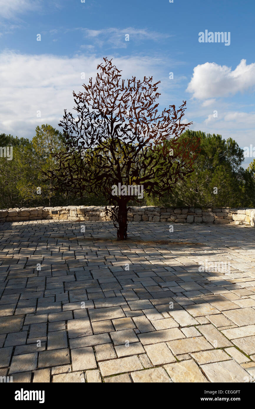 The Yad Vashem Holocaust memorial site in Jerusalem, Israel Stock Photo ...