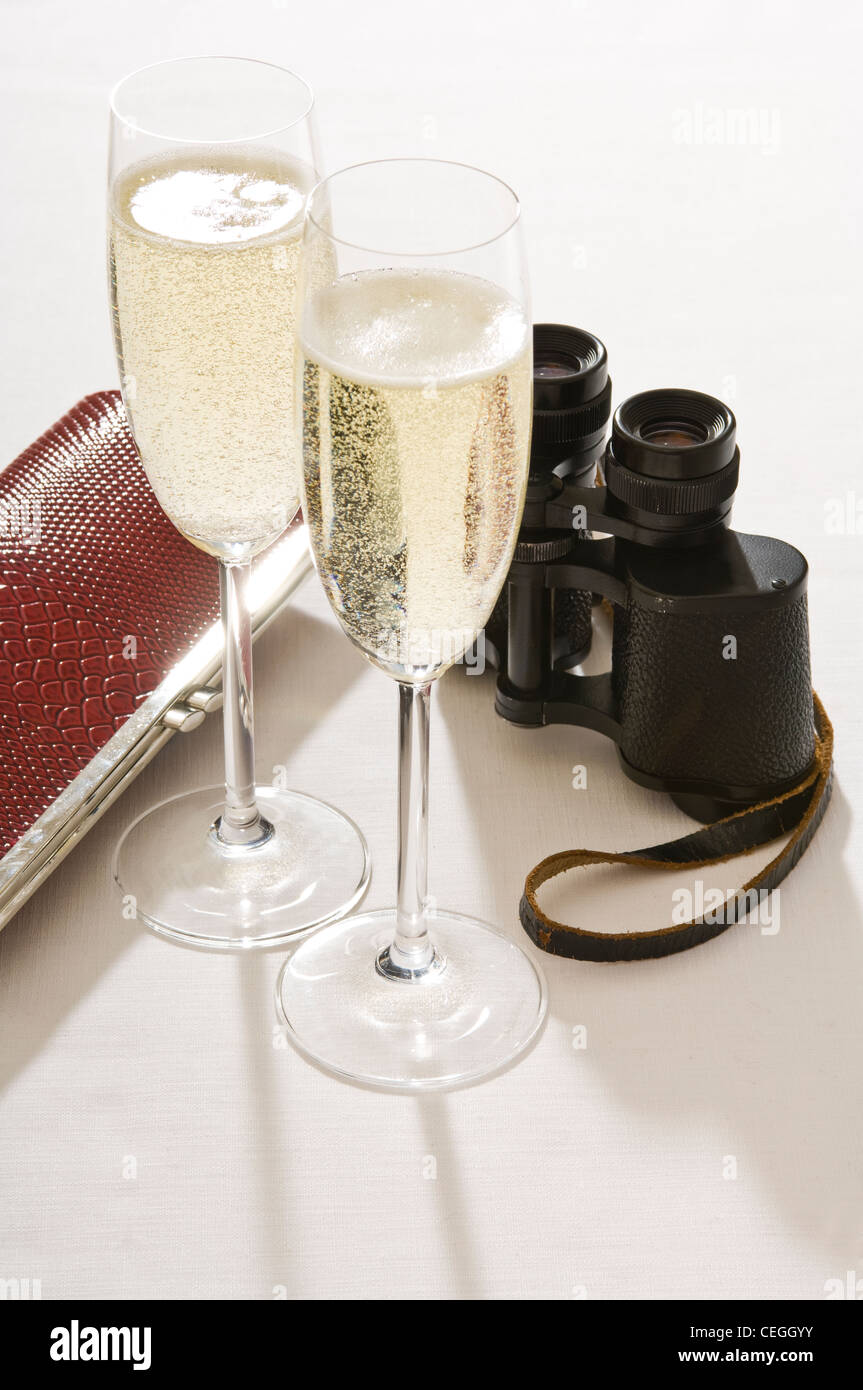 Champagne At the Races Stock Photo - Alamy