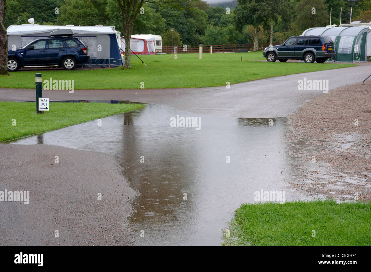 Caravan flood hi-res stock photography and images - Alamy