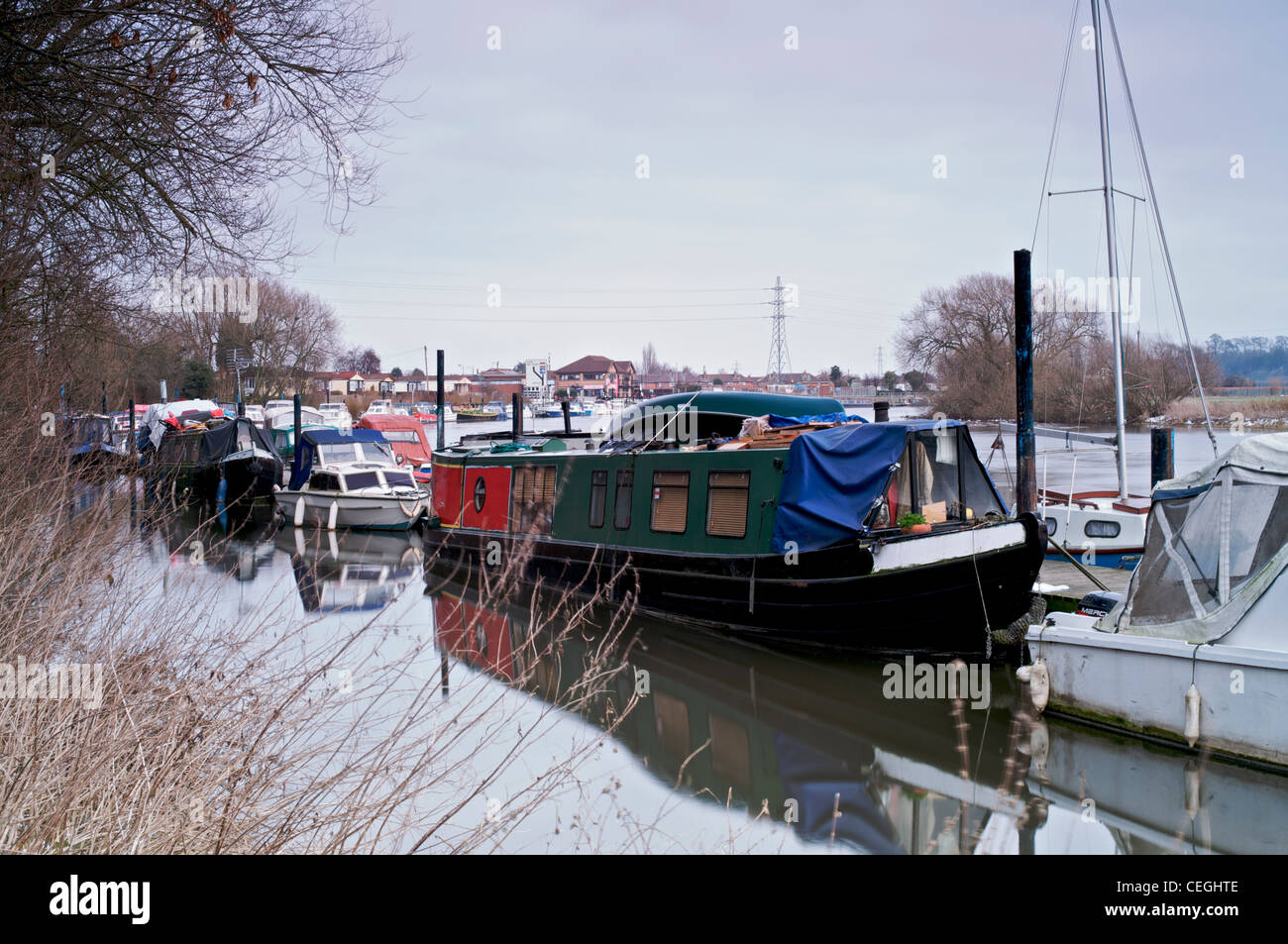 Trent river scenes Stock Photo - Alamy