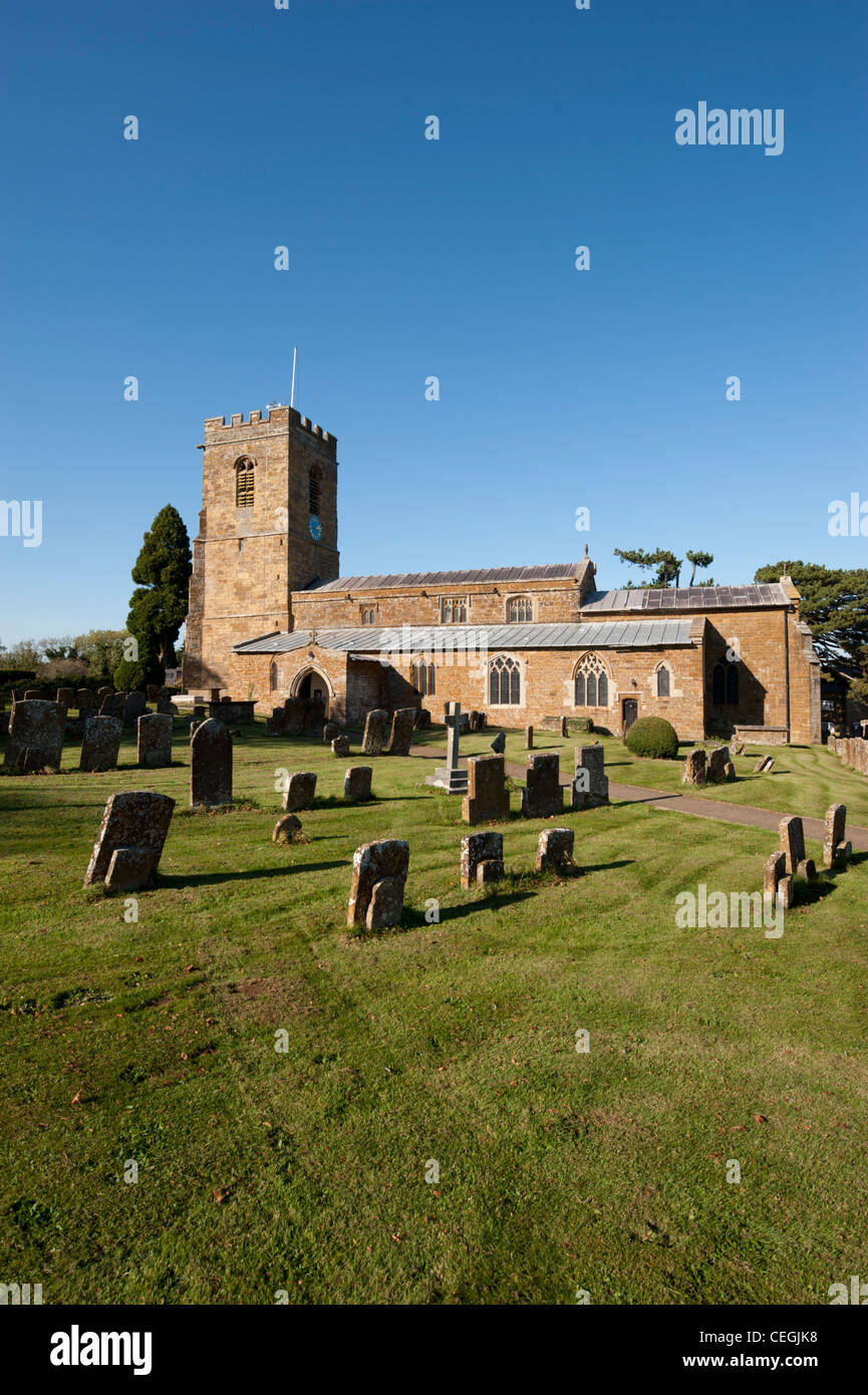 St Mary Magdalene Church, Wardington, Oxfordshire, England, UK Stock ...