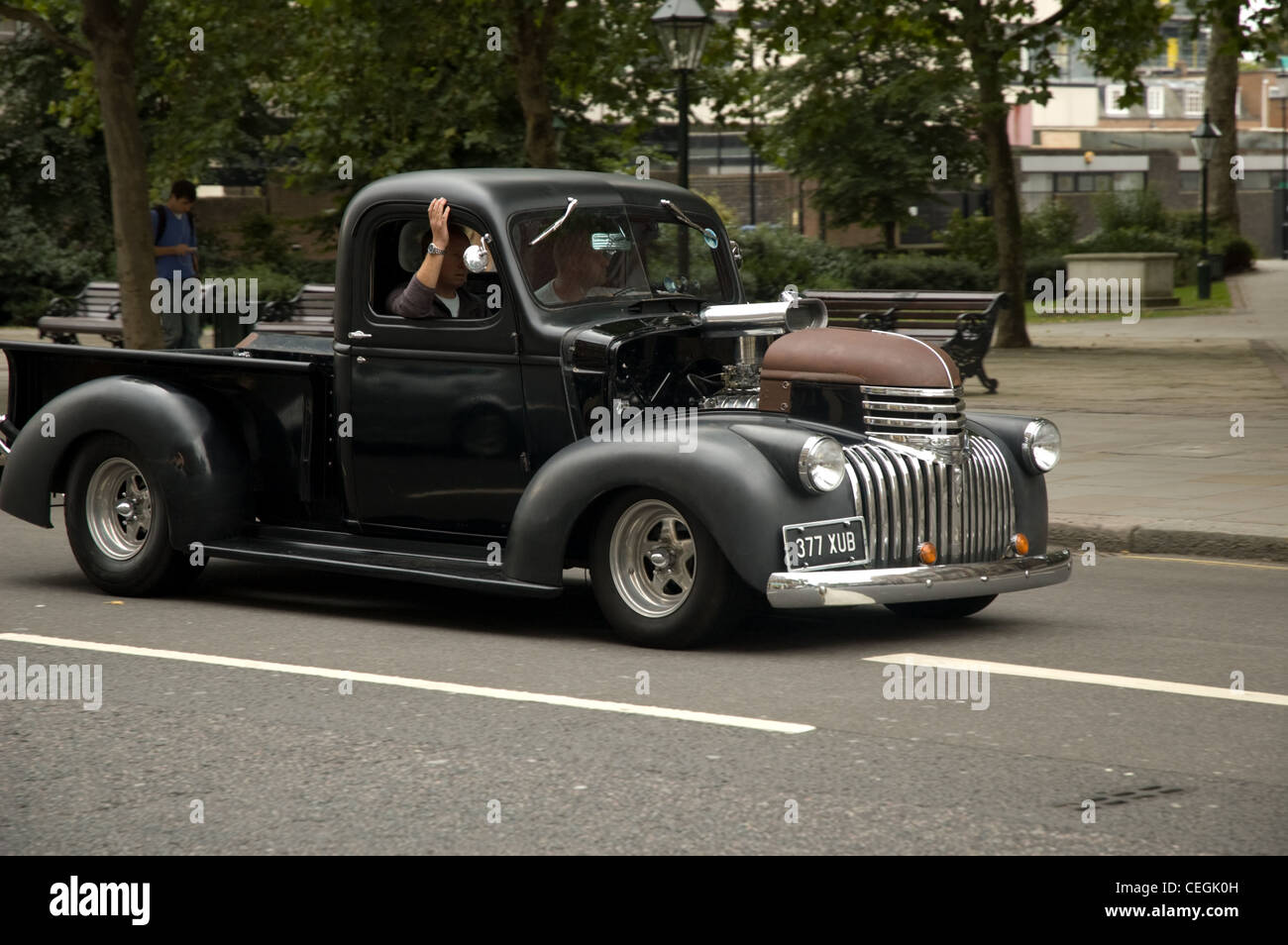 Hot Rod Chevy Stock Photo - Alamy