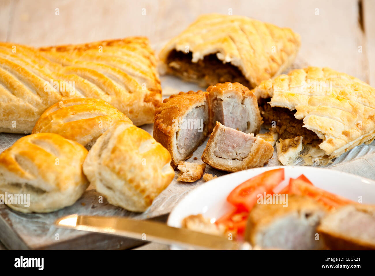 Pie supper hi-res stock photography and images - Alamy