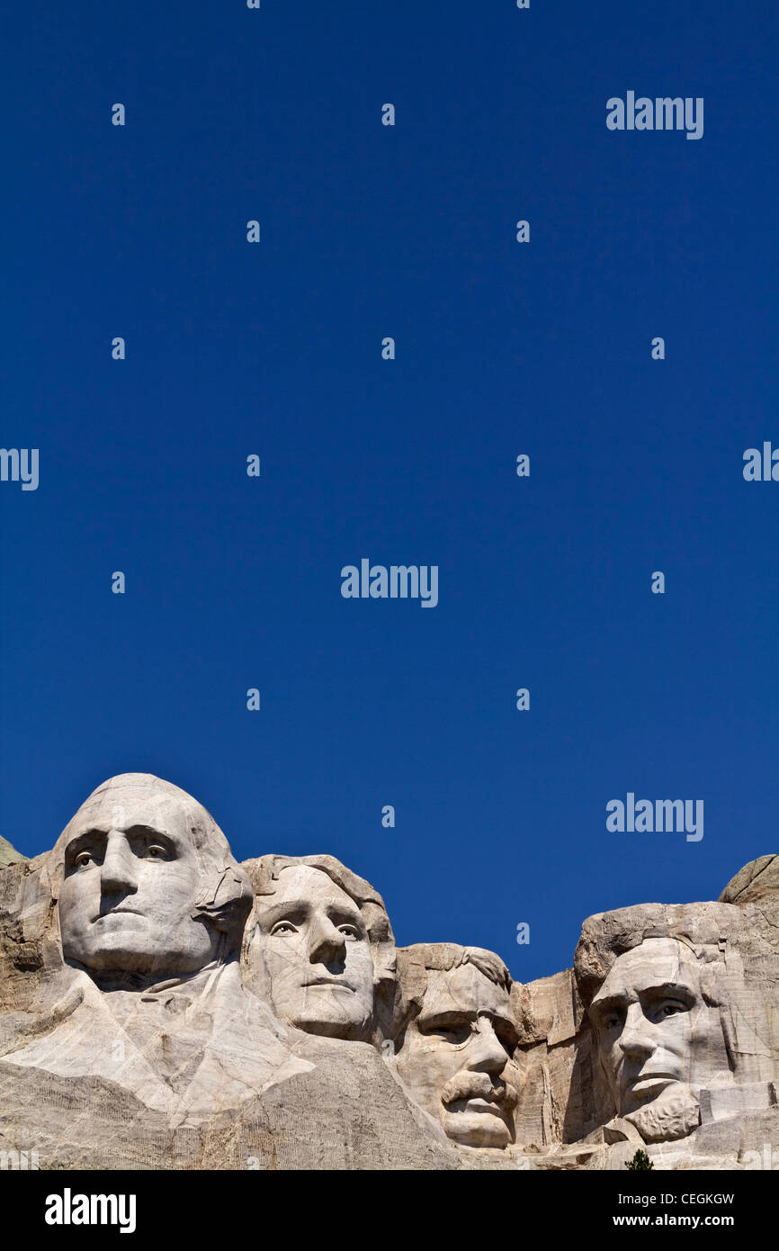 Mount Rushmore American National Memorial Park rock sculpture of US ...