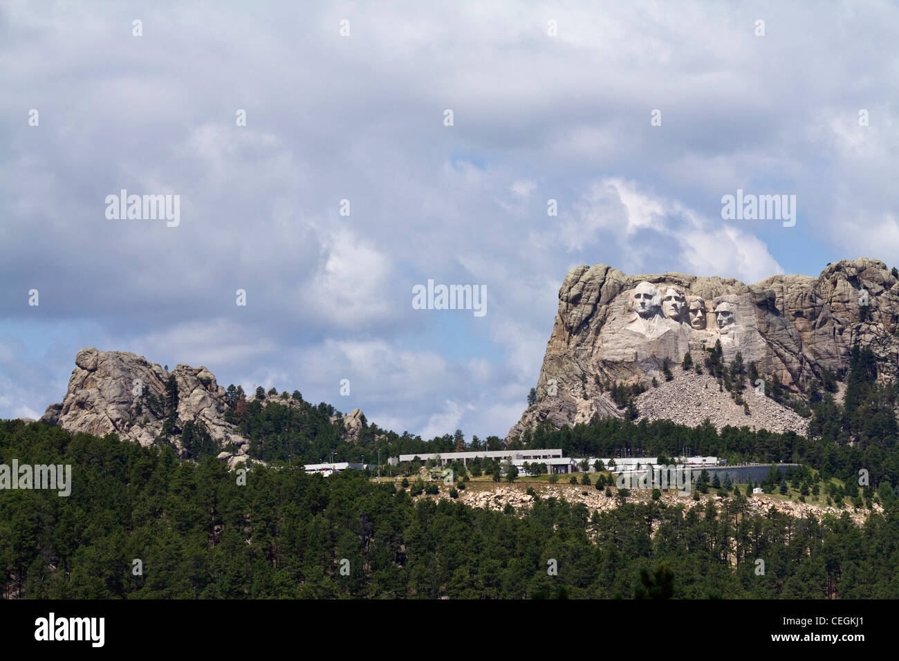 Mount Rushmore American National Memorial Park rock sculpture of US ...