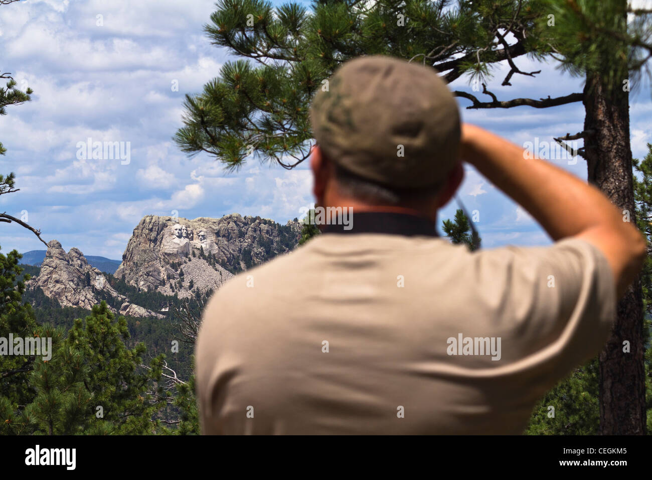 Mt rushmore from the back hi-res stock photography and images - Alamy