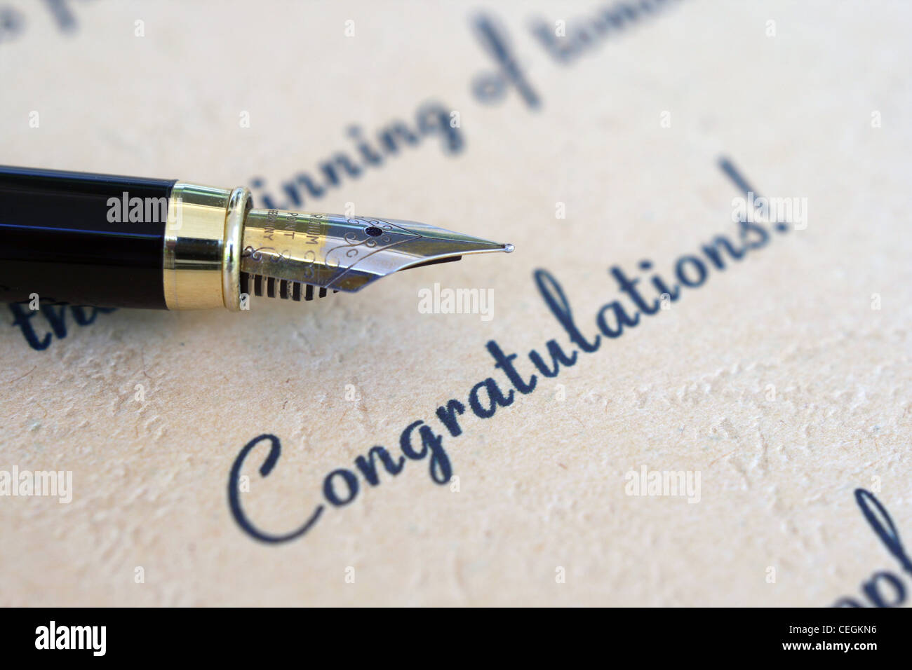 Congratulations on your confirmation hi-res stock photography and ...