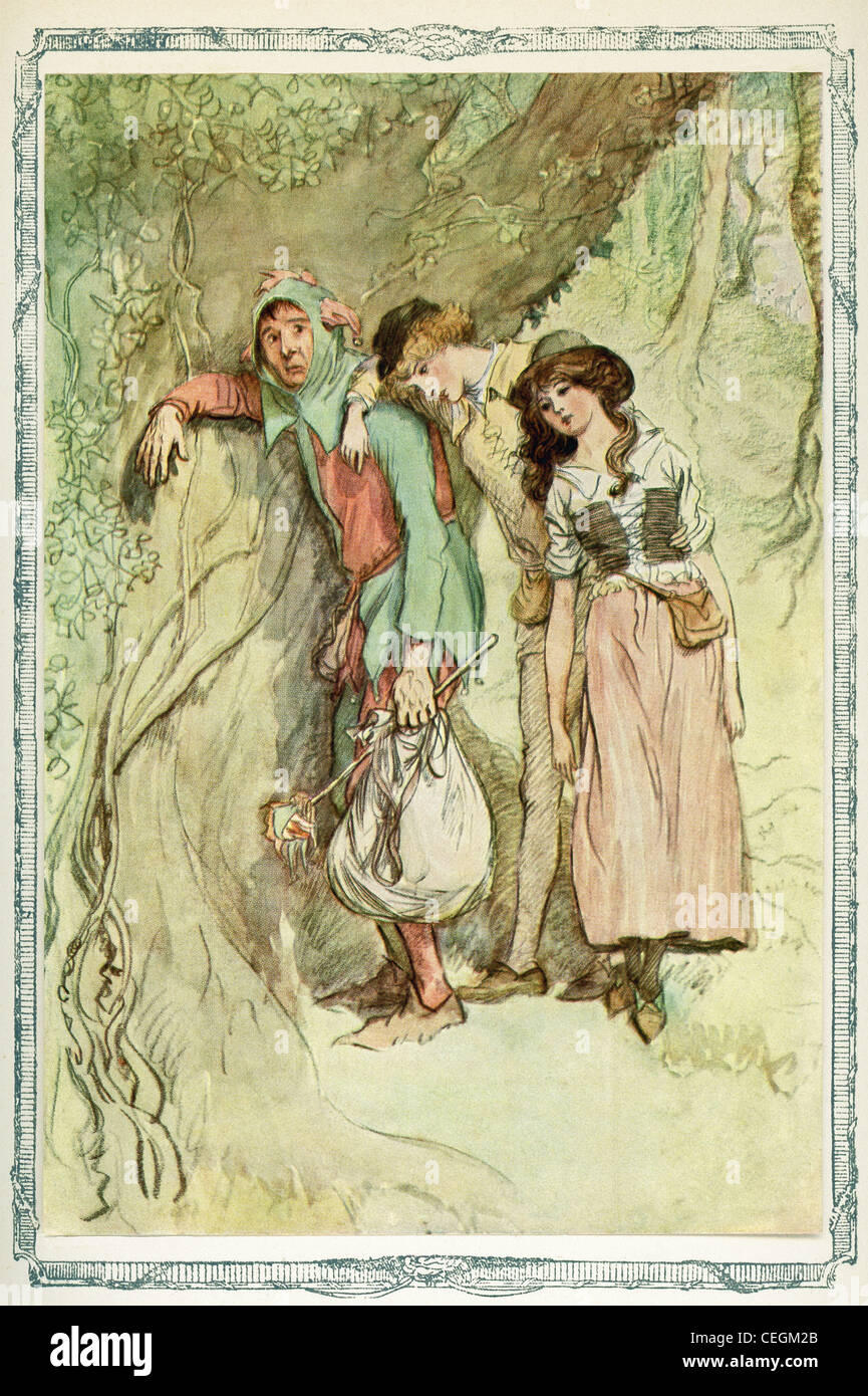 This image from As You Like It shows Touchstone, the Court Fool, with ...