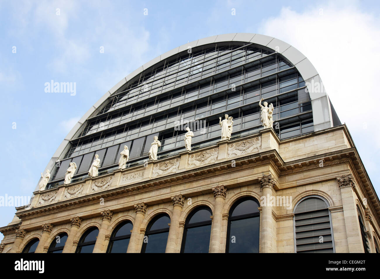 Opera house old and new architecture style Stock Photo - Alamy