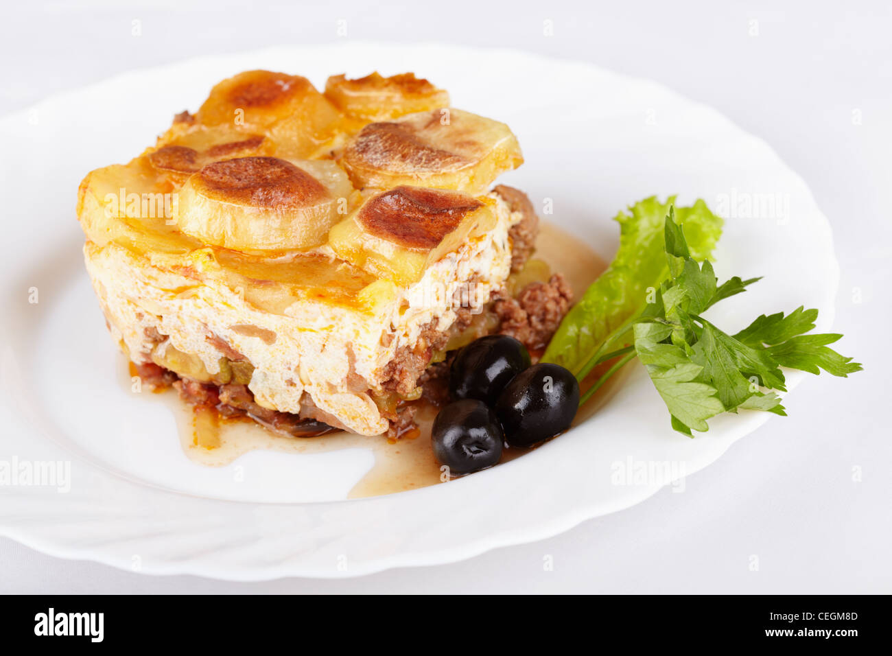 Musaka greece hi-res stock photography and images - Alamy