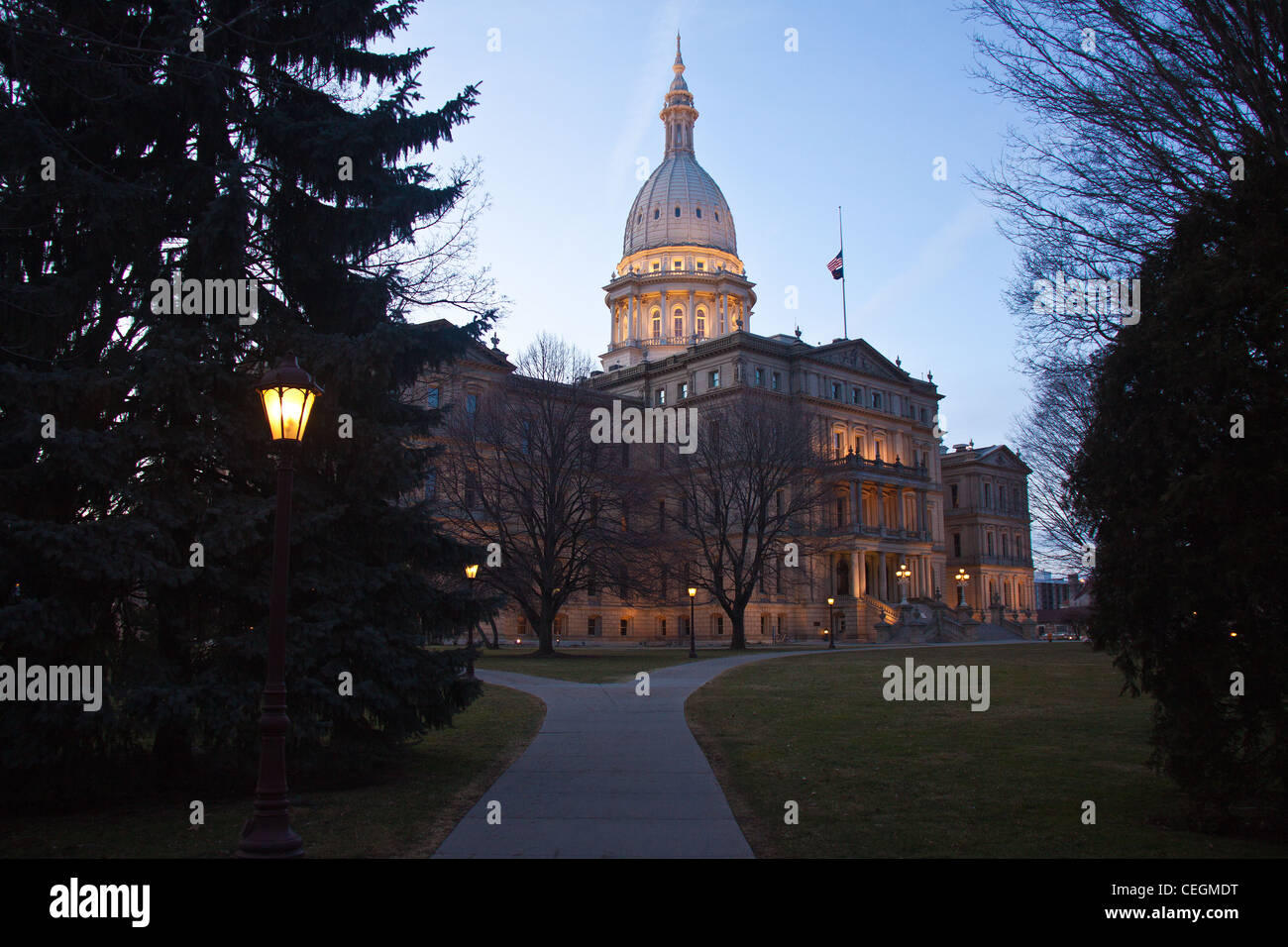 Michigan Capitol Building High Resolution Stock Photography and Images ...