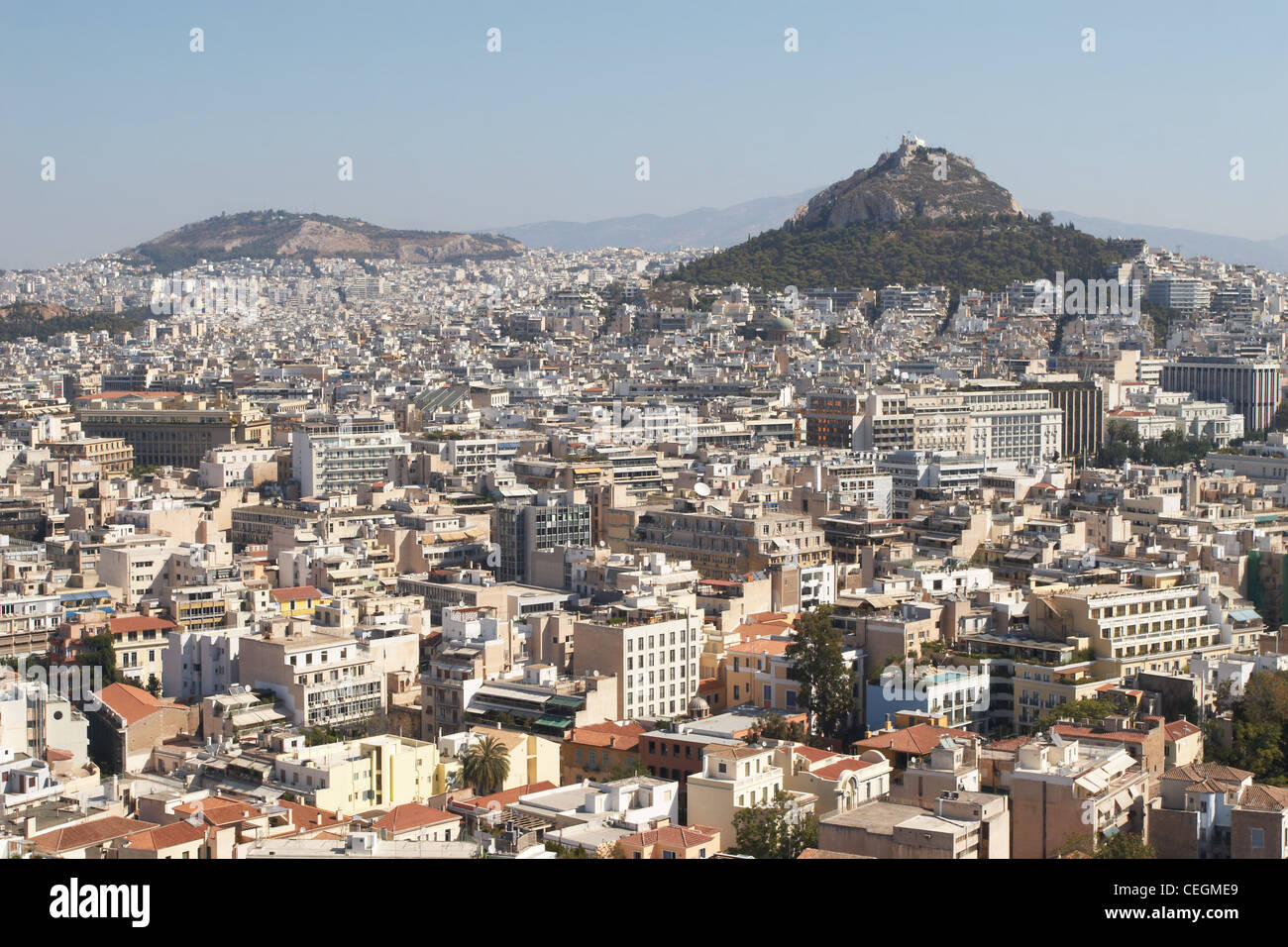 Athens view hi-res stock photography and images - Alamy
