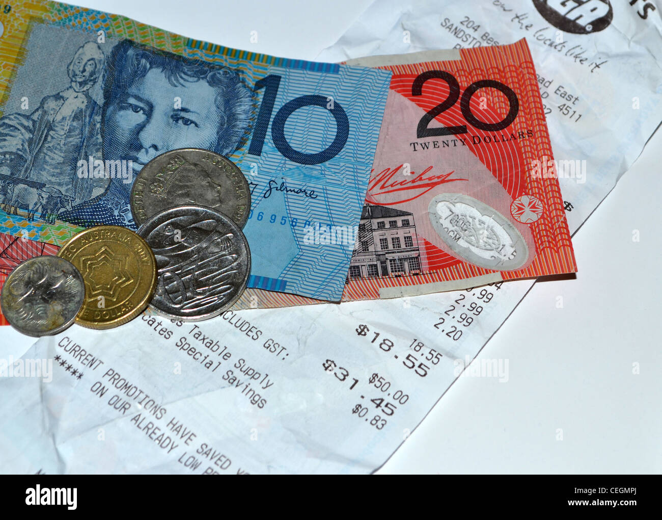 Cash receipt hi-res stock photography and images - Alamy