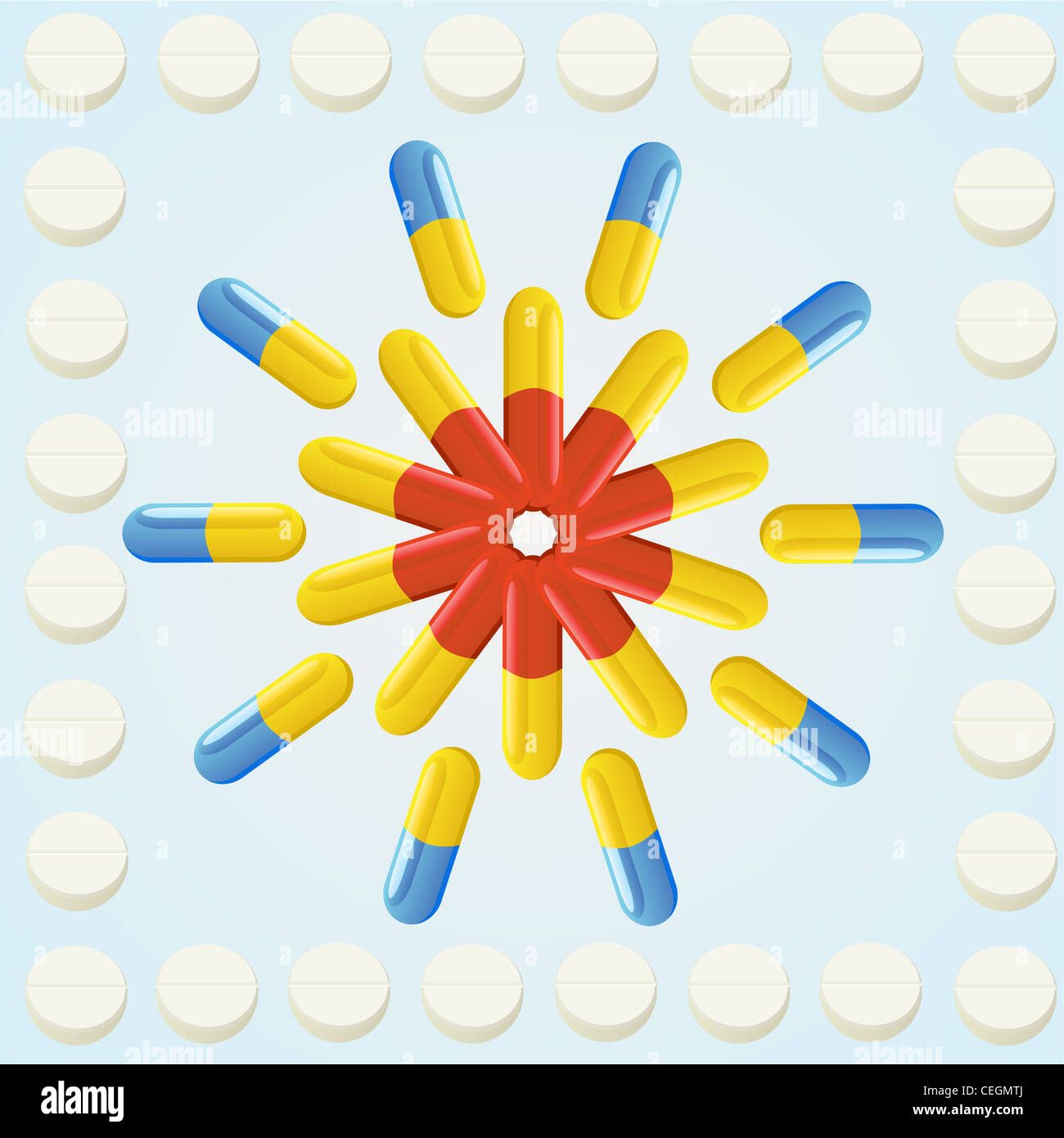 Medicine pills envelope hi-res stock photography and images - Alamy