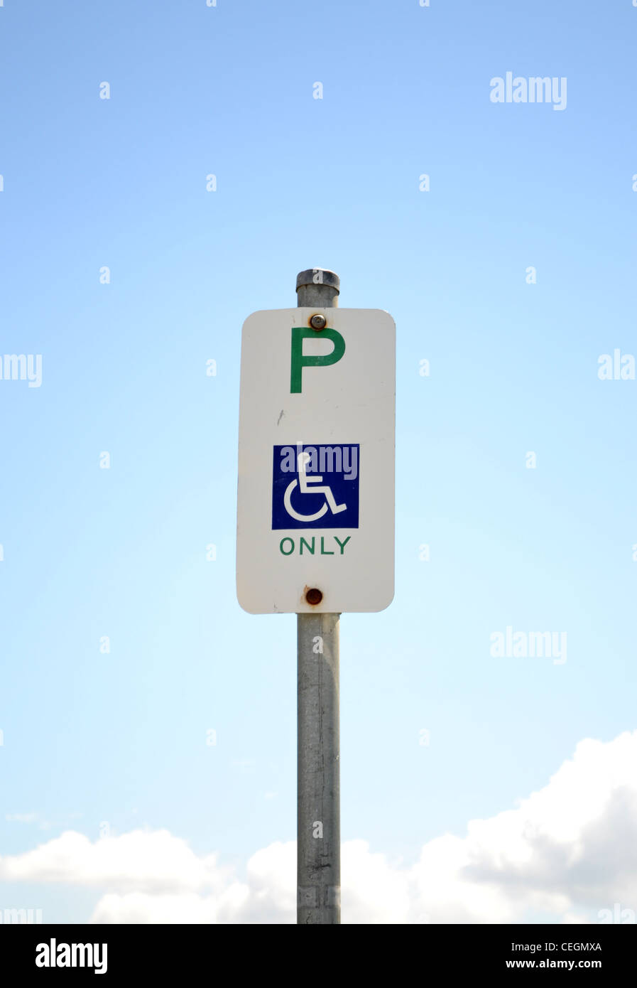 disabled parking only sign Stock Photo - Alamy disabled parking only sign Stock Photo - Alamy