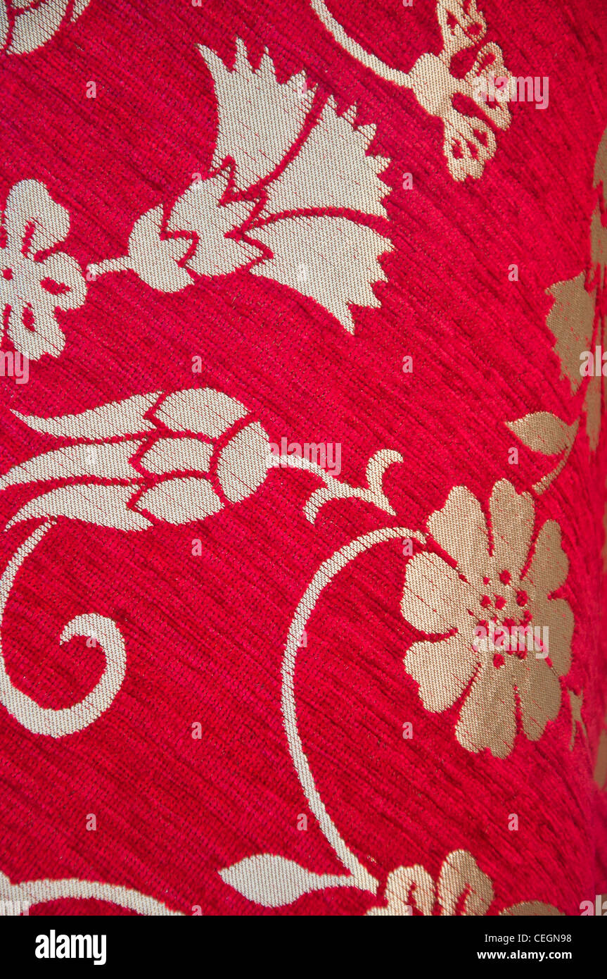 Detail from Turkish fabric with traditional floral designs Stock Photo ...
