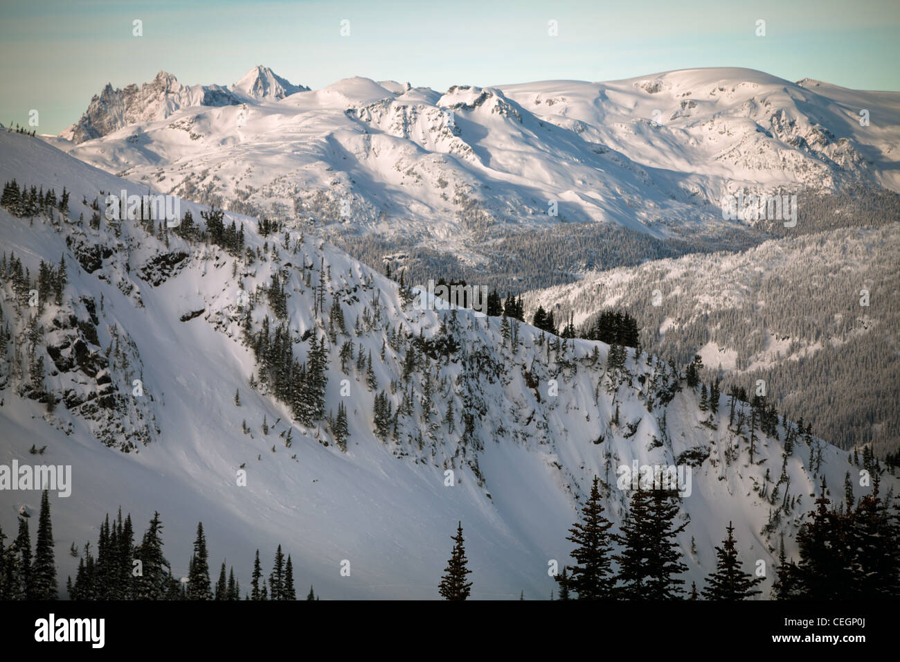 Views of Whistler ski resort, British Columbia, Canada Stock Photo - Alamy