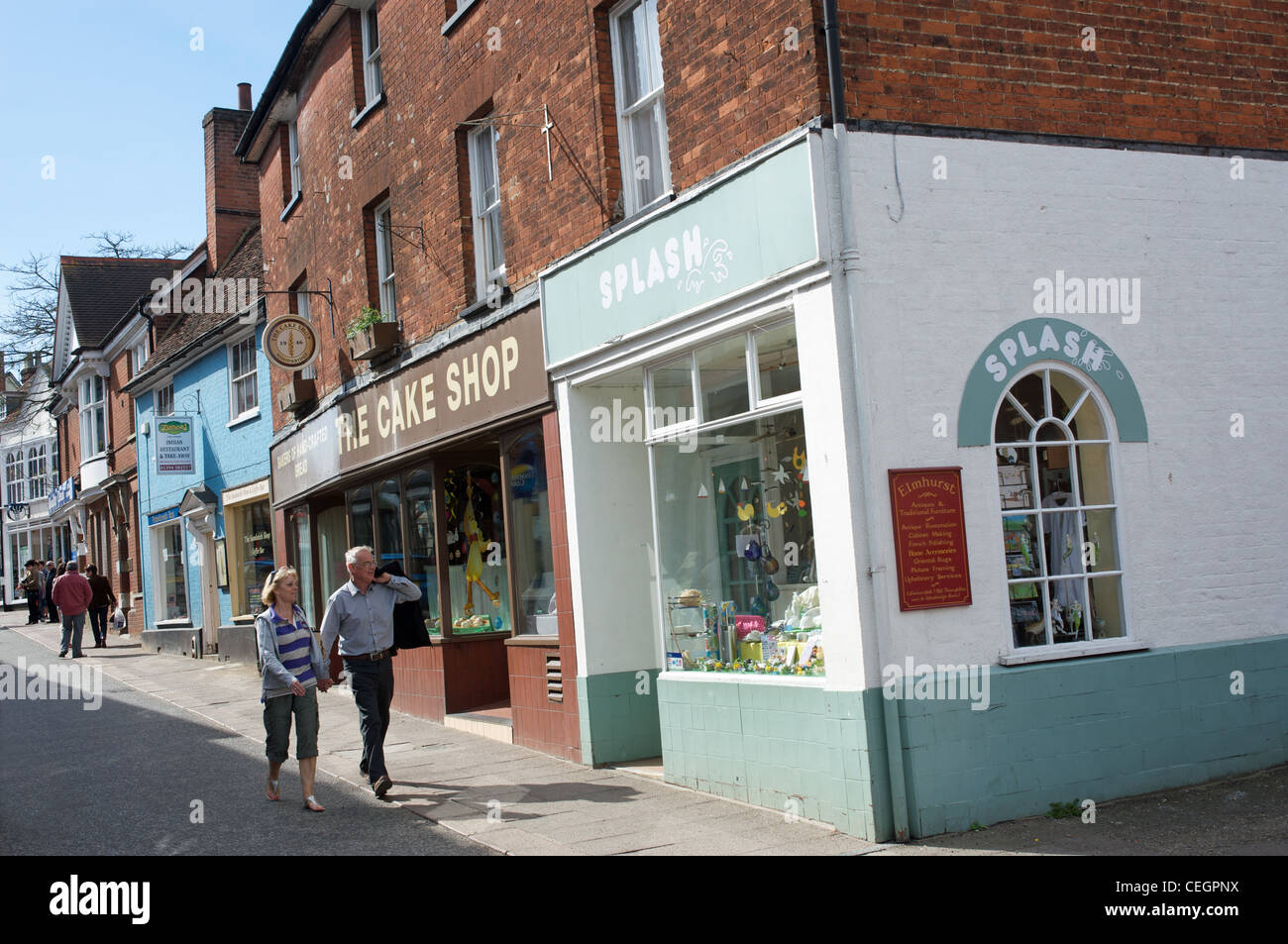 Shops Woodbridge, Suffolk High Resolution Stock Photography and Images ...