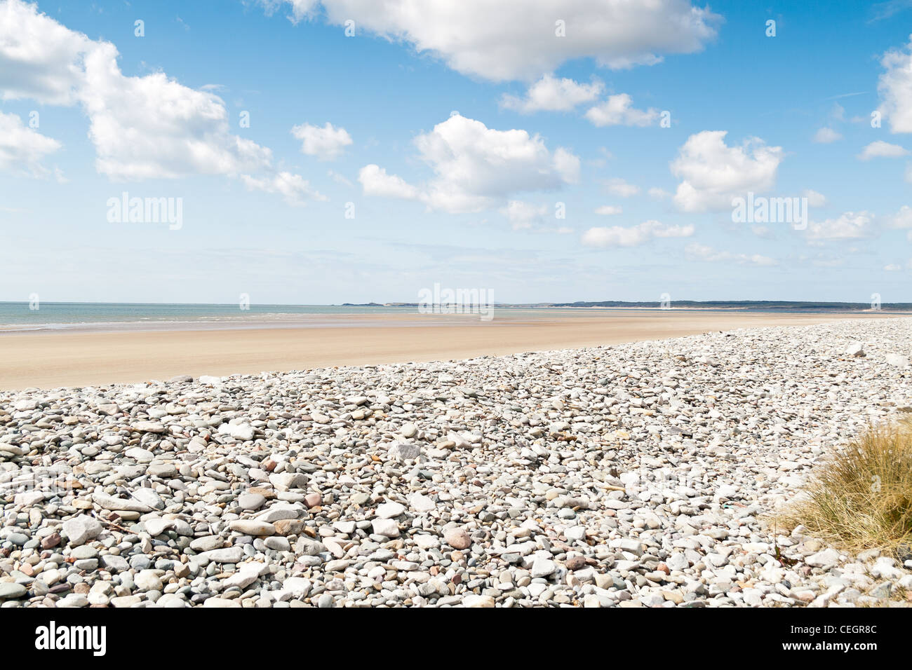 The beach in north Wales near Caernarfon Airport Stock Photo - Alamy