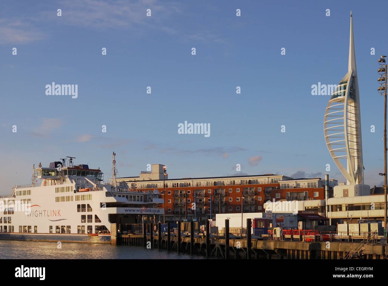 Wightlink Terminal Portsmouth High Resolution Stock Photography and ...