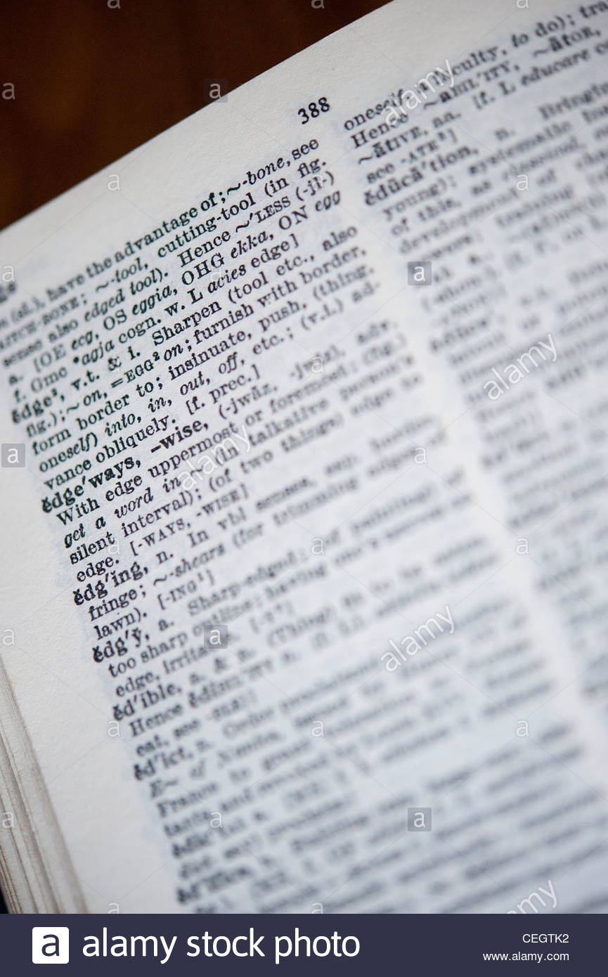 English Oxford Dictionary High Resolution Stock Photography and Images ...