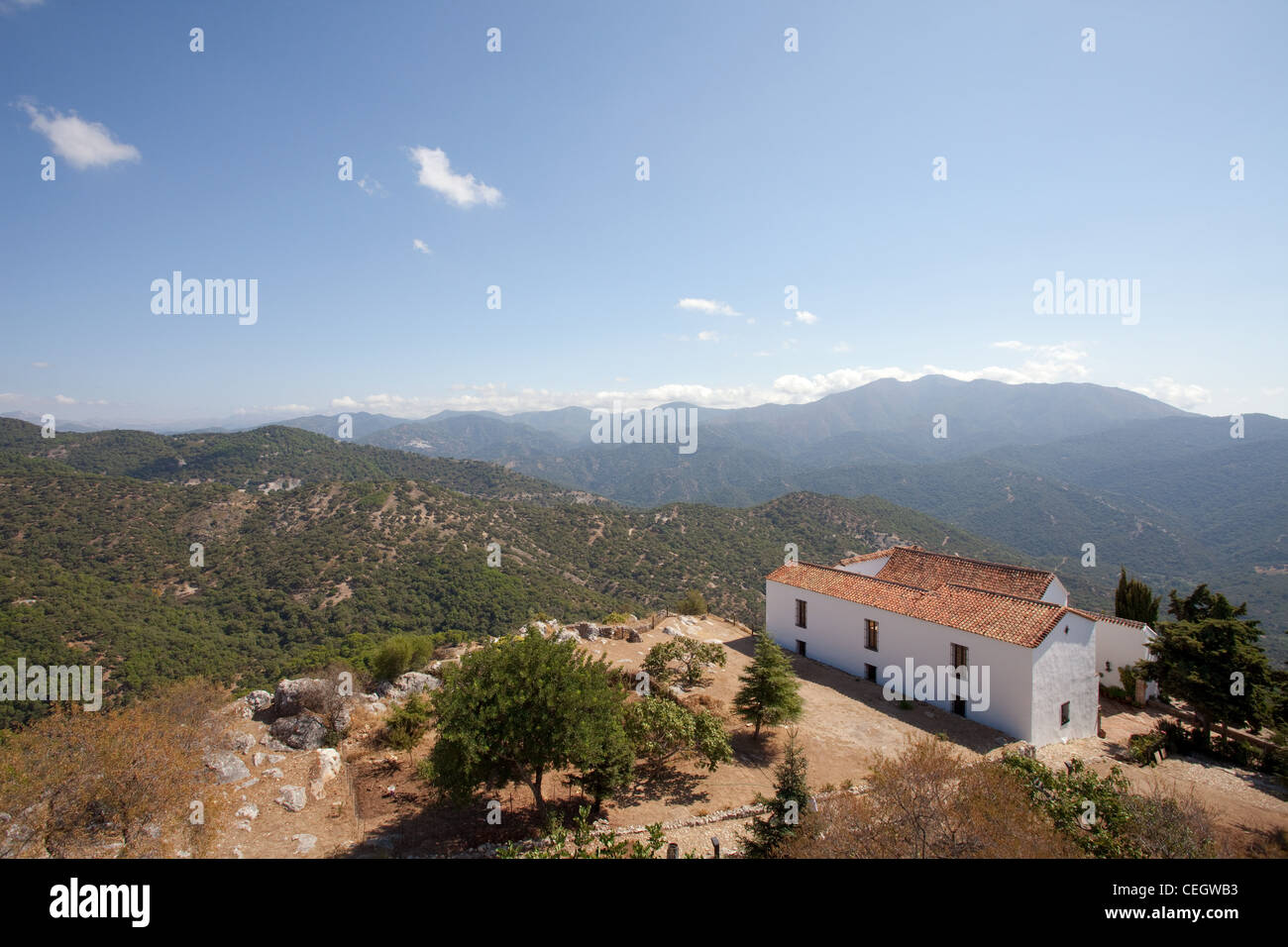 View of Gaucin, Andalusia, Spain Stock Photo - Alamy