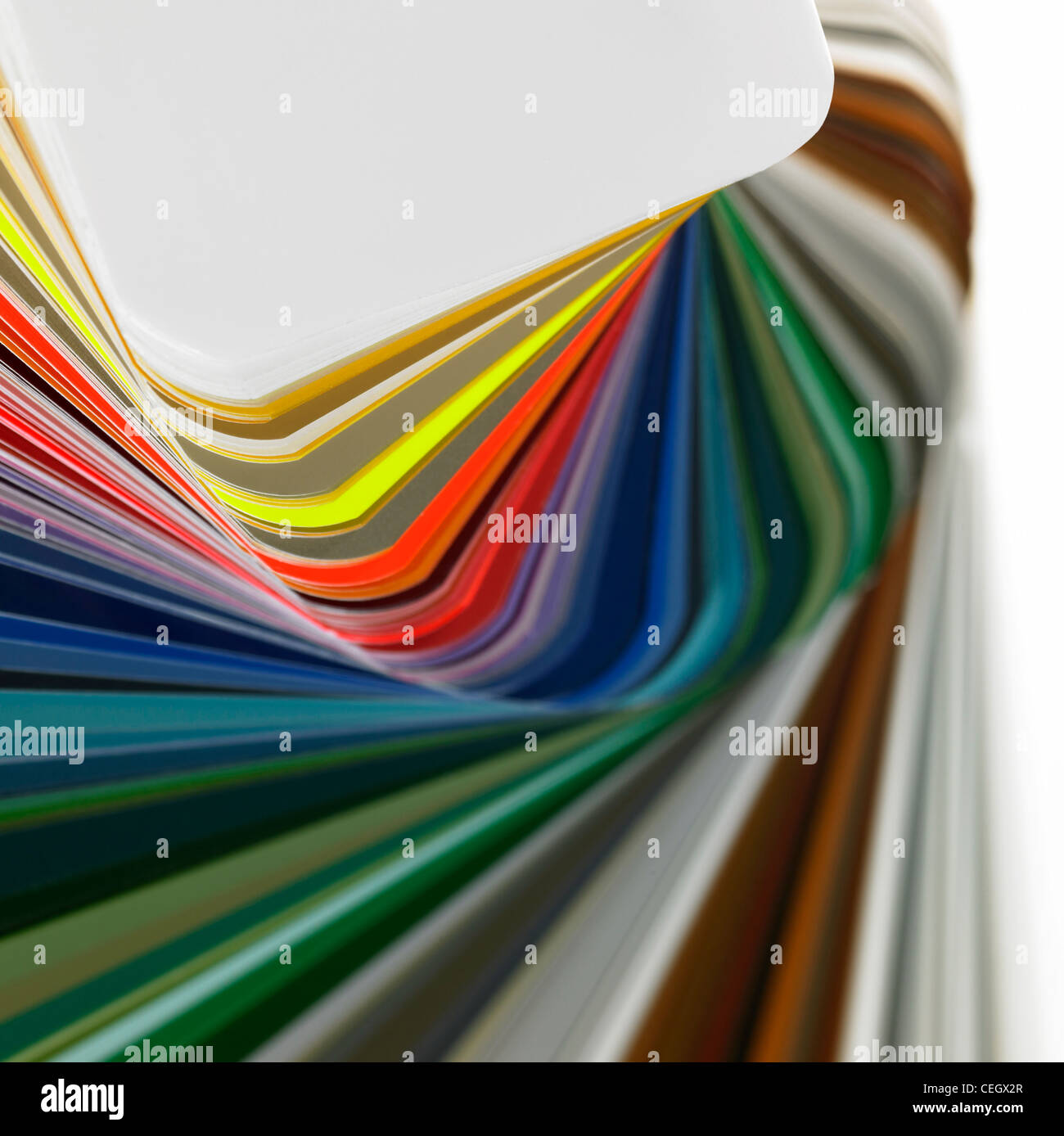 abstract background showing a spread color chart Stock Photo - Alamy