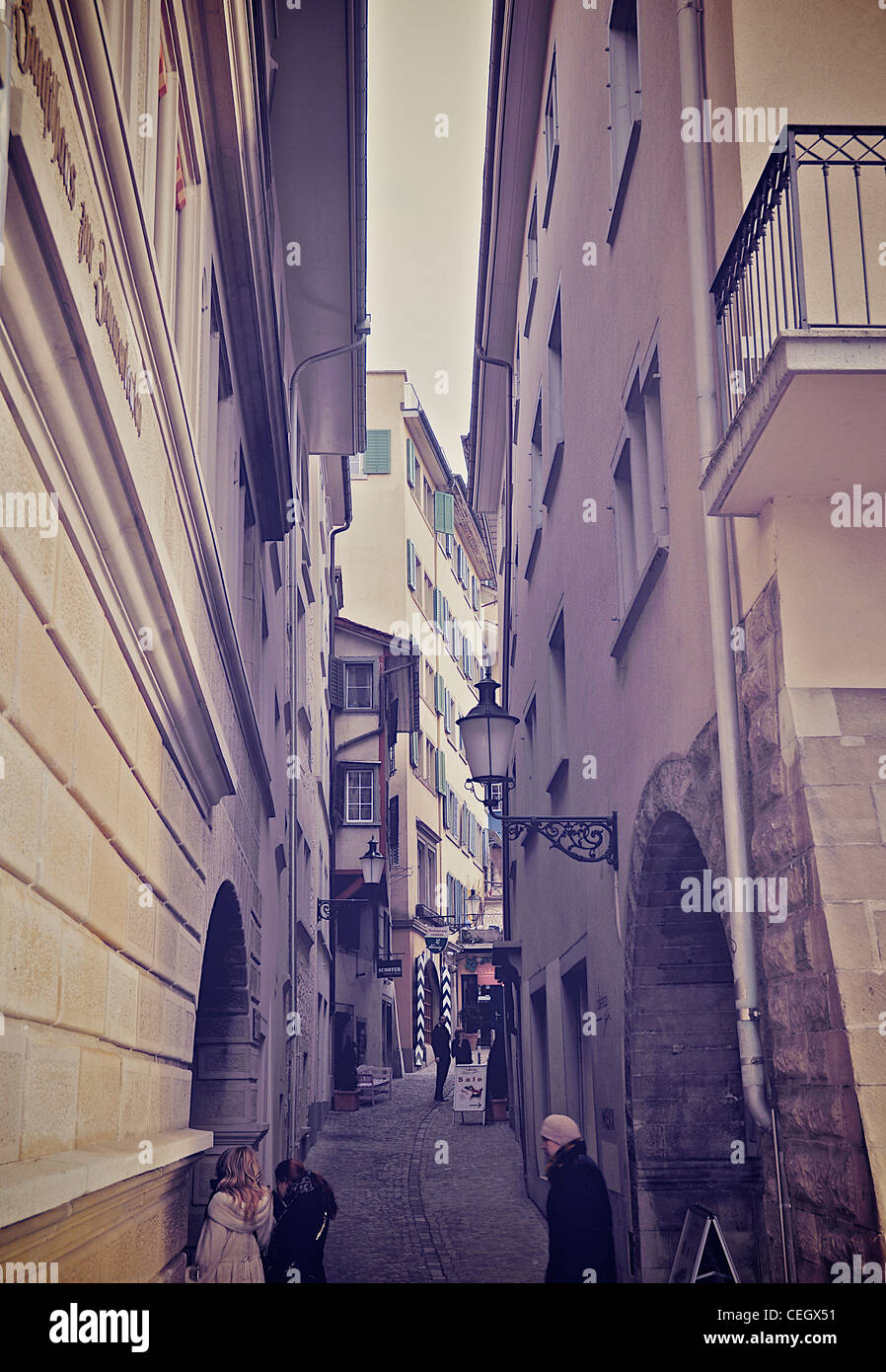 Zurich fashion street hi-res stock photography and images - Alamy