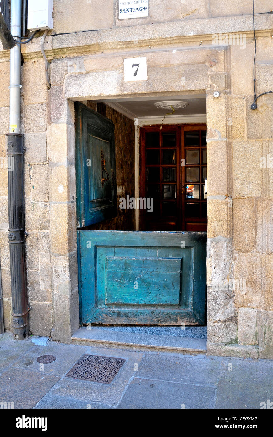 Front door Spain Stock Photo - Alamy