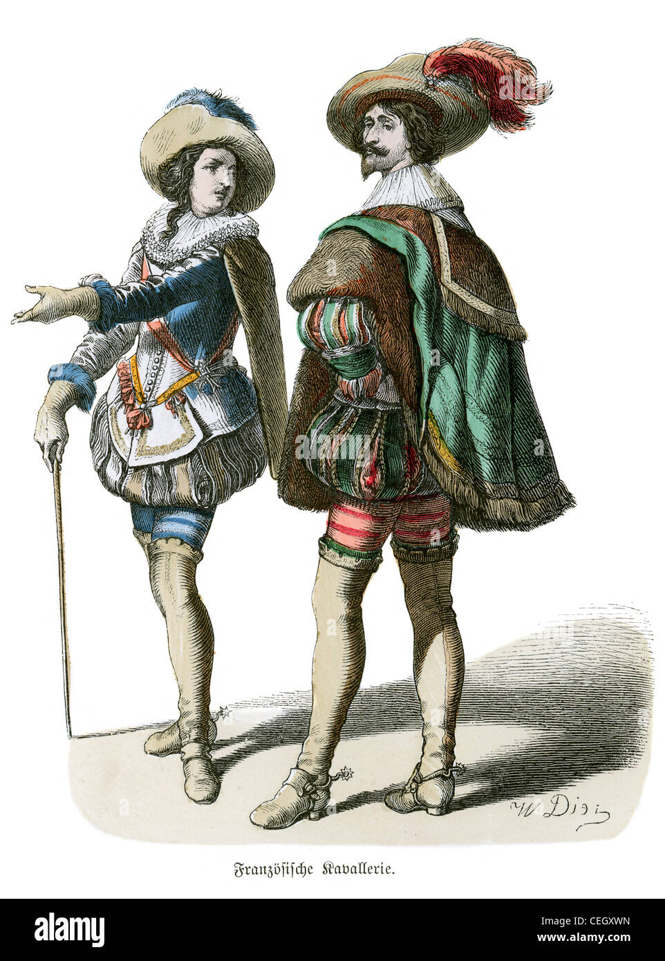 17th century cavalier Cut Out Stock Images & Pictures - Alamy
