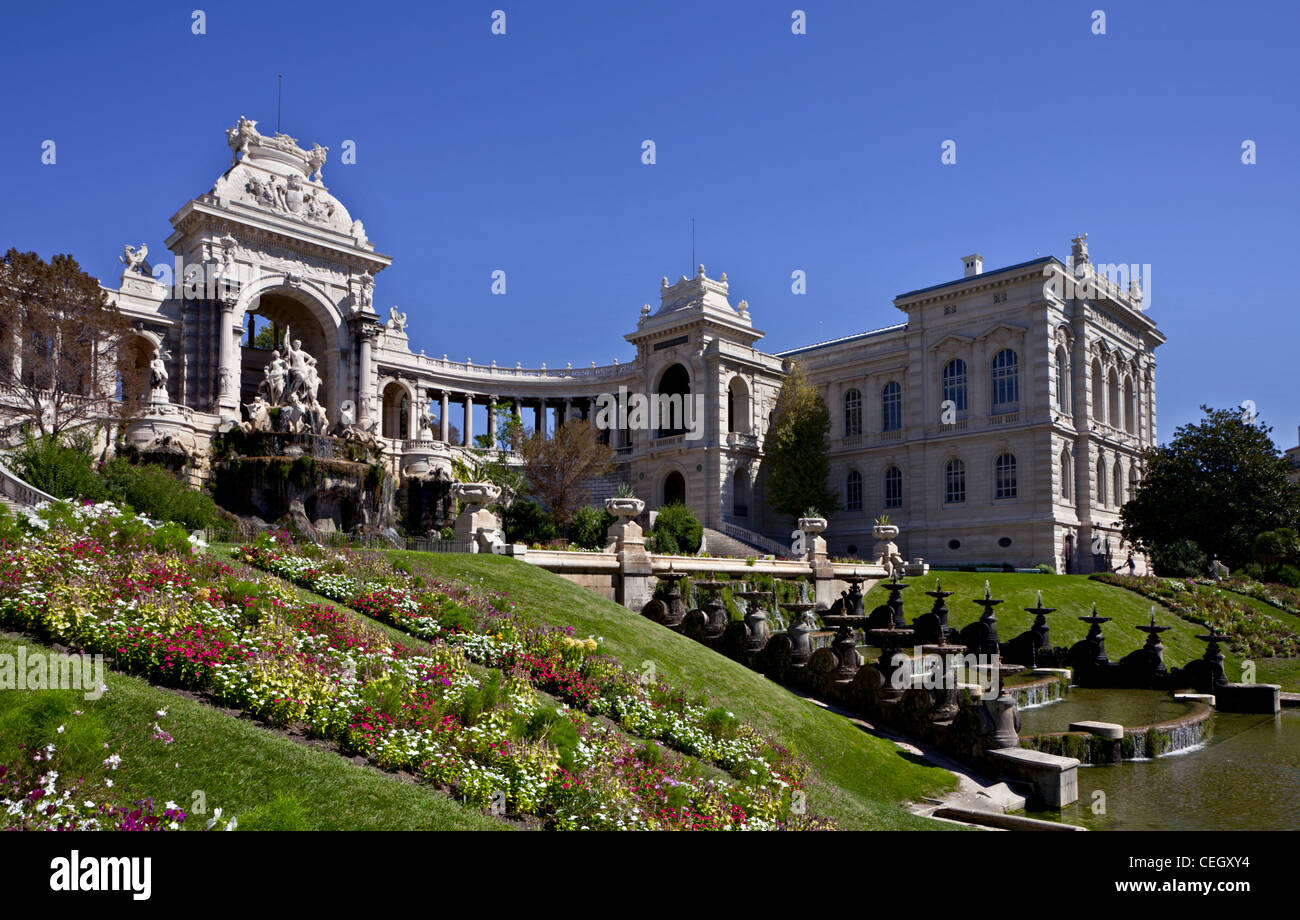 Longchamp palace, Marseille, France Stock Photo - Alamy
