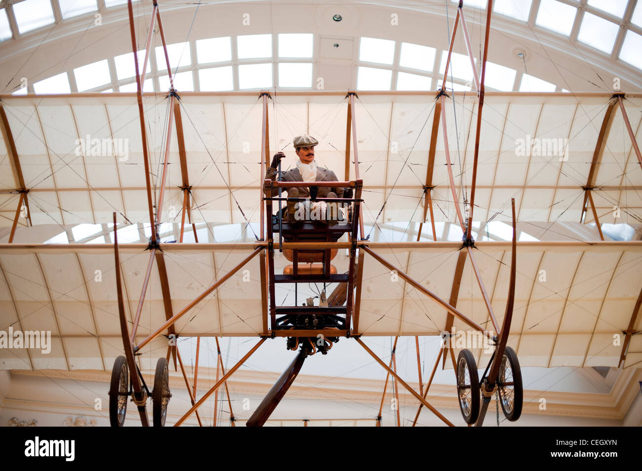 A Bristol Biplane replica (also called the Boxkite Stock Photo - Alamy