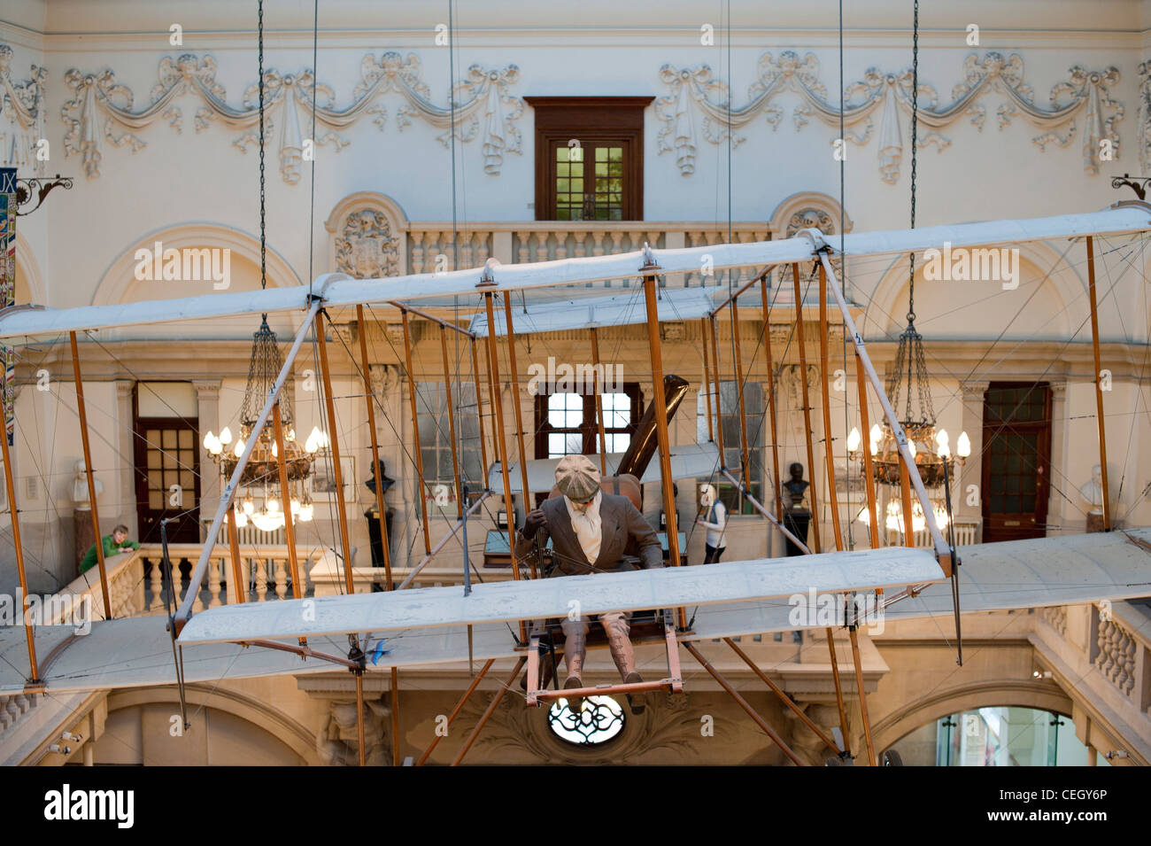 A Bristol Biplane replica (also called the Boxkite Stock Photo - Alamy