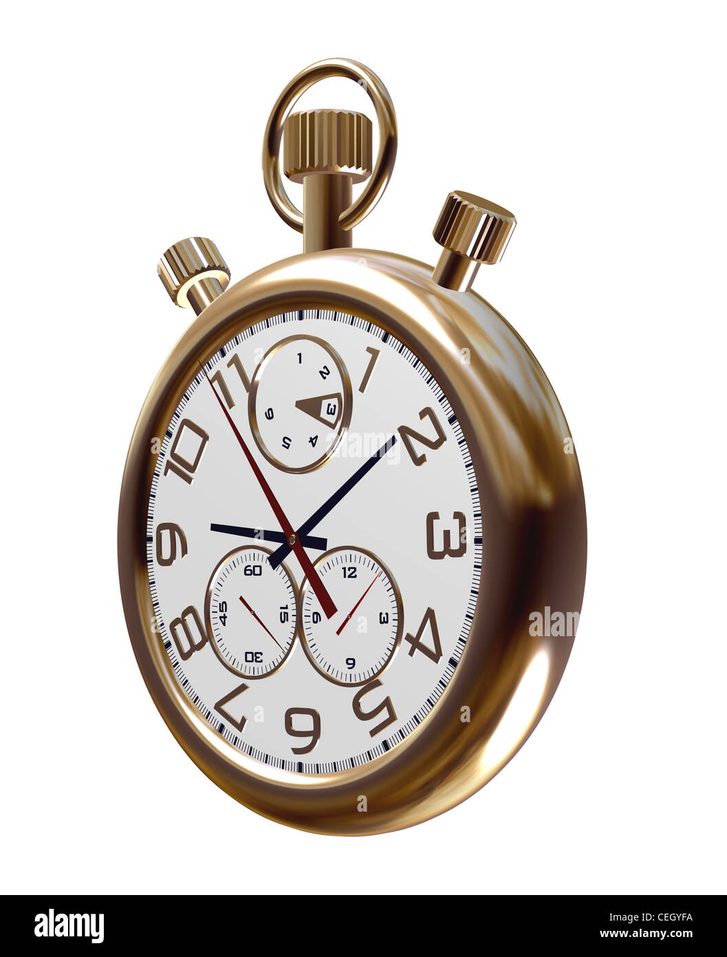 Gold number clock hi-res stock photography and images - Alamy