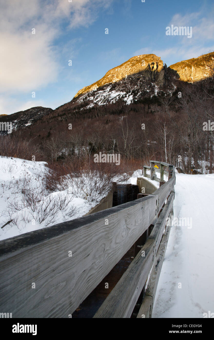 Franconia Notch State Park - Scenic view along the Franconia Notch Bike ...