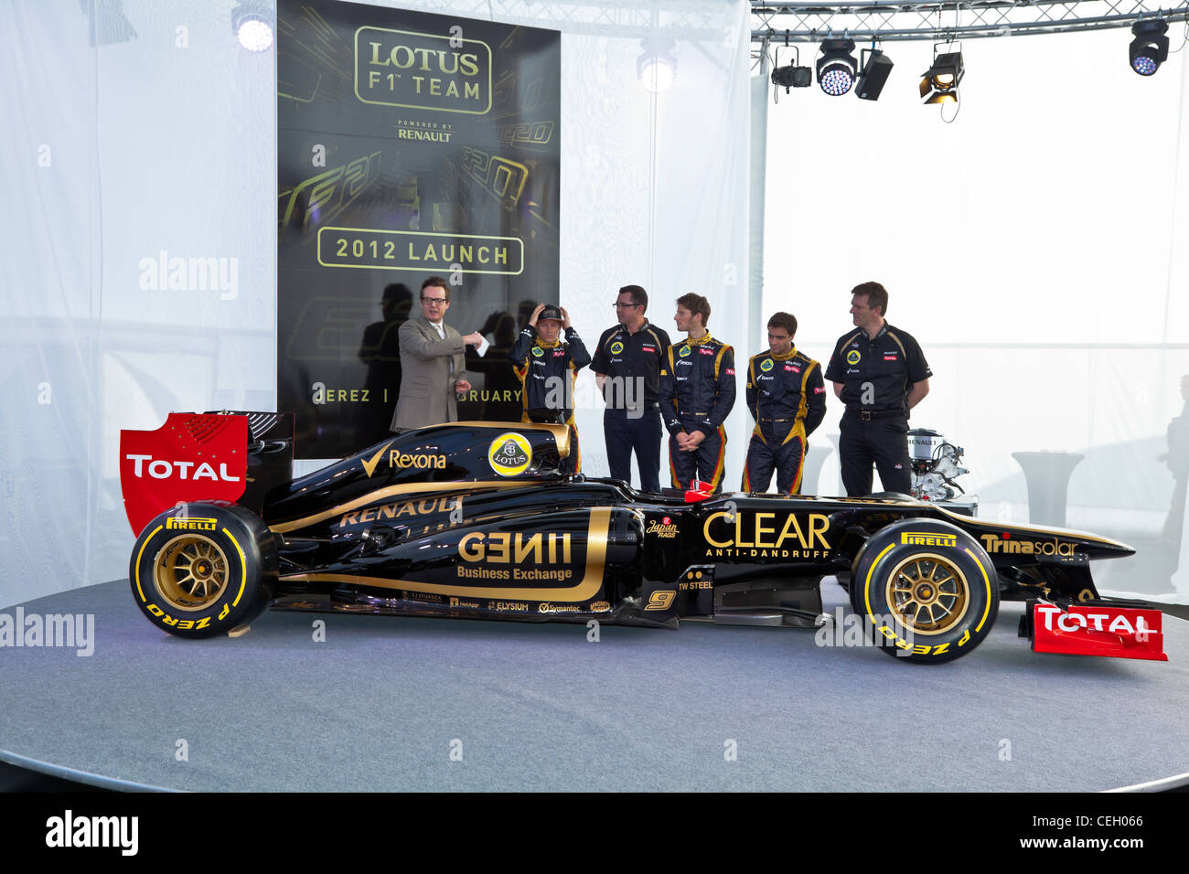Renault f1 car lotus hi-res stock photography and images - Alamy