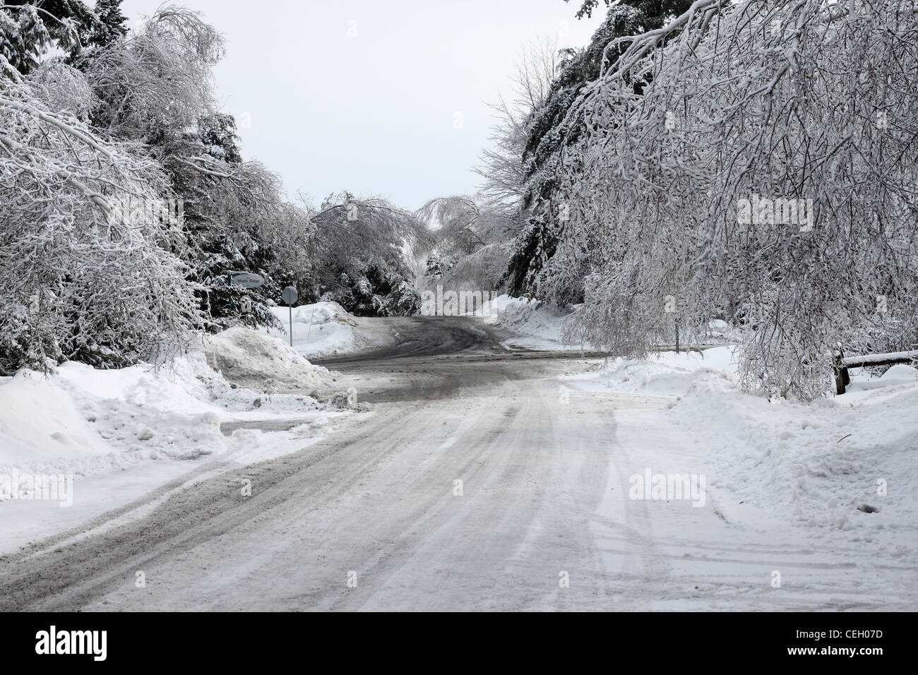 Landscape winter in quebec hi-res stock photography and images - Alamy