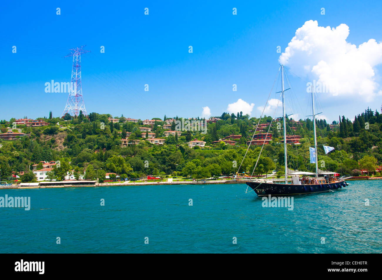 Elite part of Istanbul, Turkey Stock Photo - Alamy