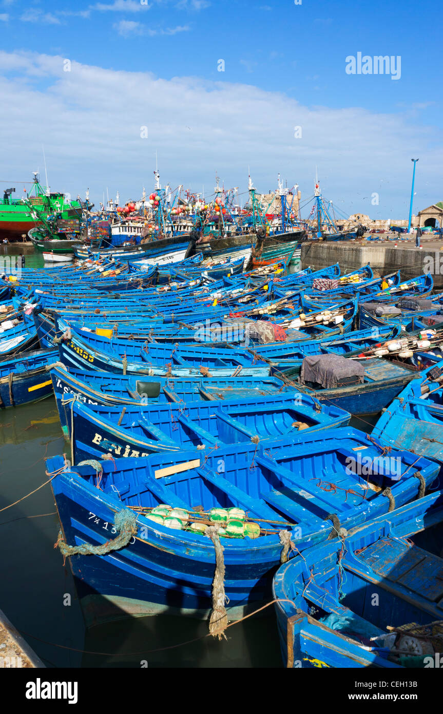 Traditional moroccan boats hi-res stock photography and images - Alamy