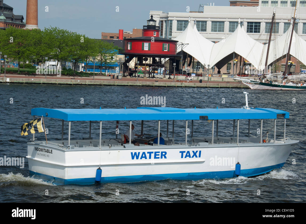 Maryland, Baltimore. National Historic Seaport of Baltimore. Seven Foot ...
