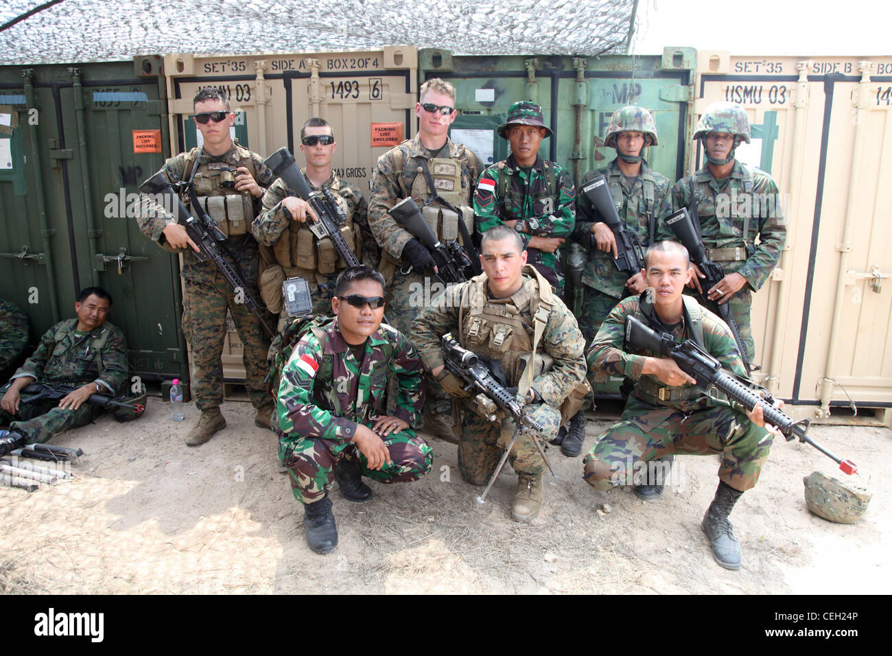 Indonesian marine corps hi-res stock photography and images - Alamy