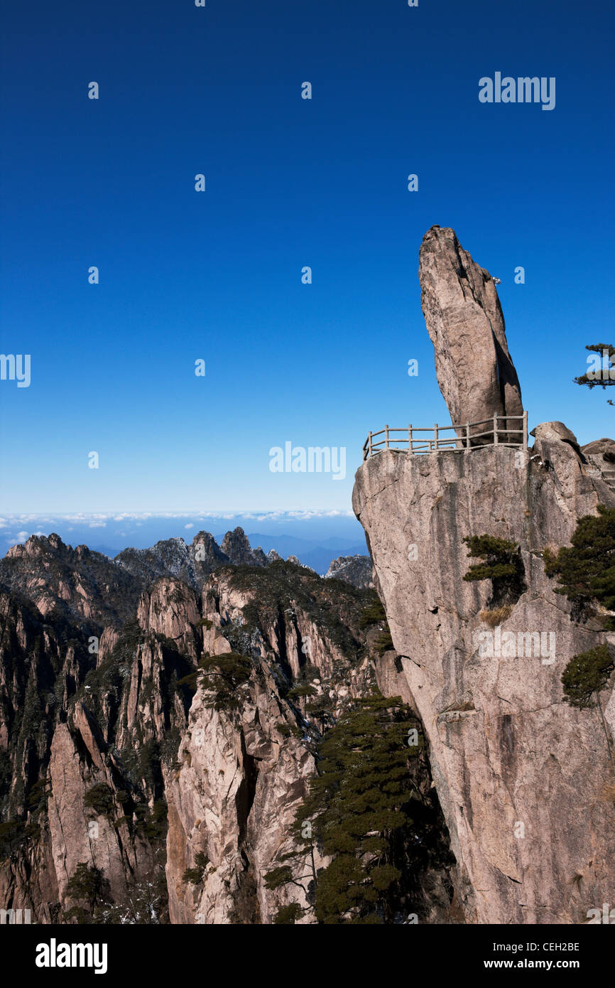 China，Huangshan，white，Hill，Beauty In Nature，winter，tree，Physical ...