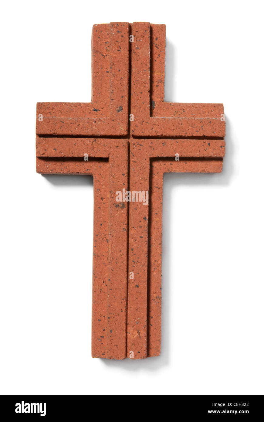 Studio shot of crucifix. A christian religious symbol Stock Photo - Alamy
