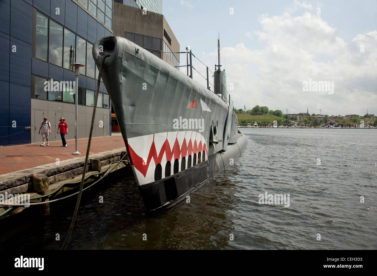 Maryland, Baltimore. USS Torsk, World War II submarine Stock Photo - Alamy