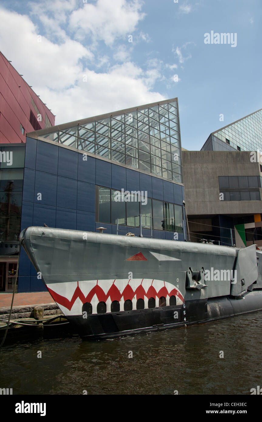 Maryland, Baltimore. USS Torsk, World War II submarine Stock Photo - Alamy