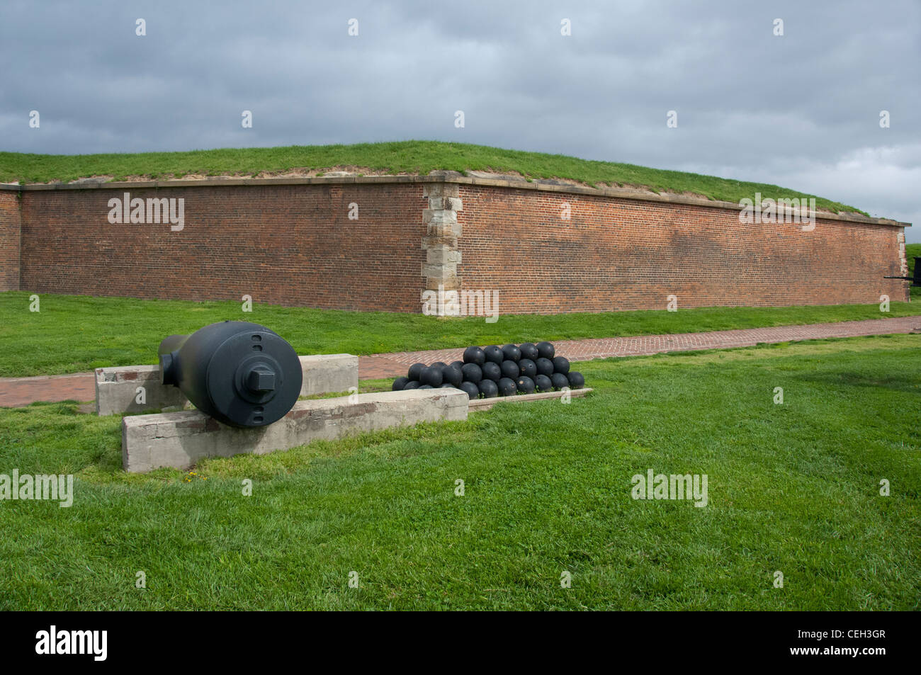 Maryland, Baltimore. Fort McHenry, National Monument & Historic Shrine ...